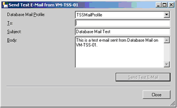 Configure Email Notification (optional)