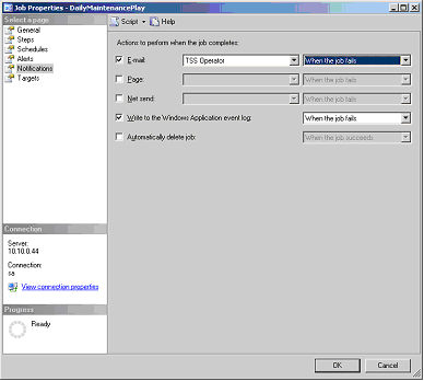Configure Email Notification (optional)
