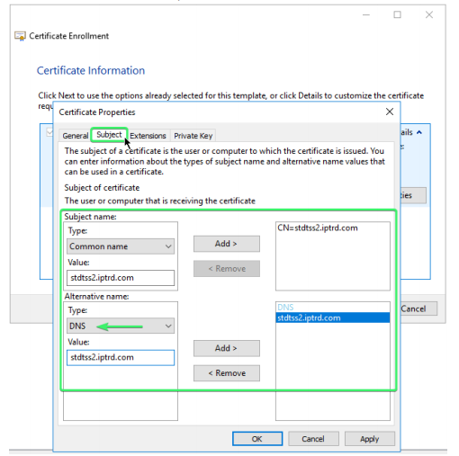 Install Certificates