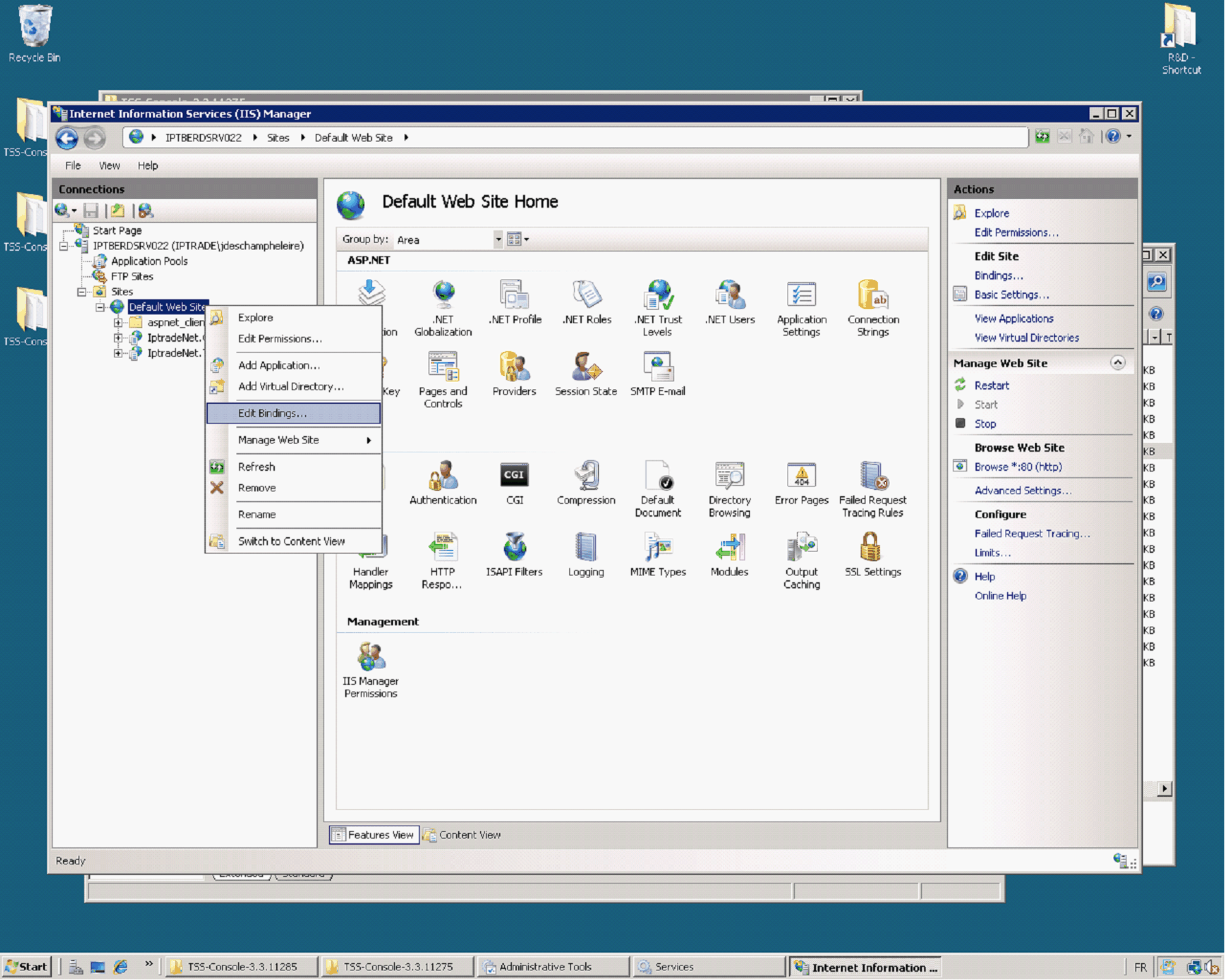 Microsoft SQL Server (Hot Backup)