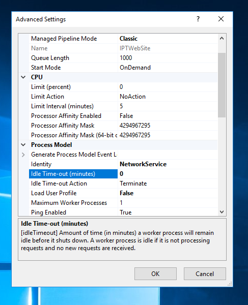 Configuring IIS