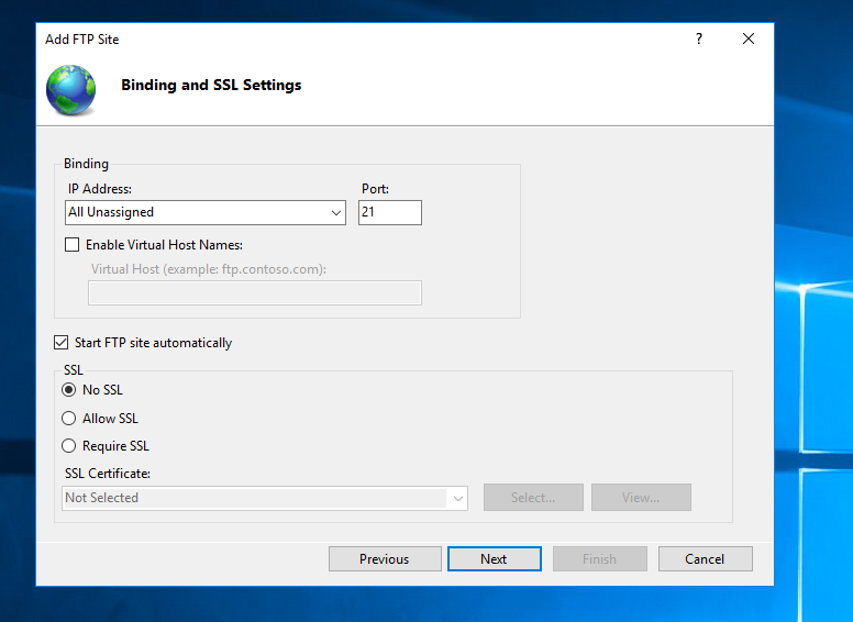 Configuring Iis 2676