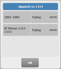 Multiple pending calls